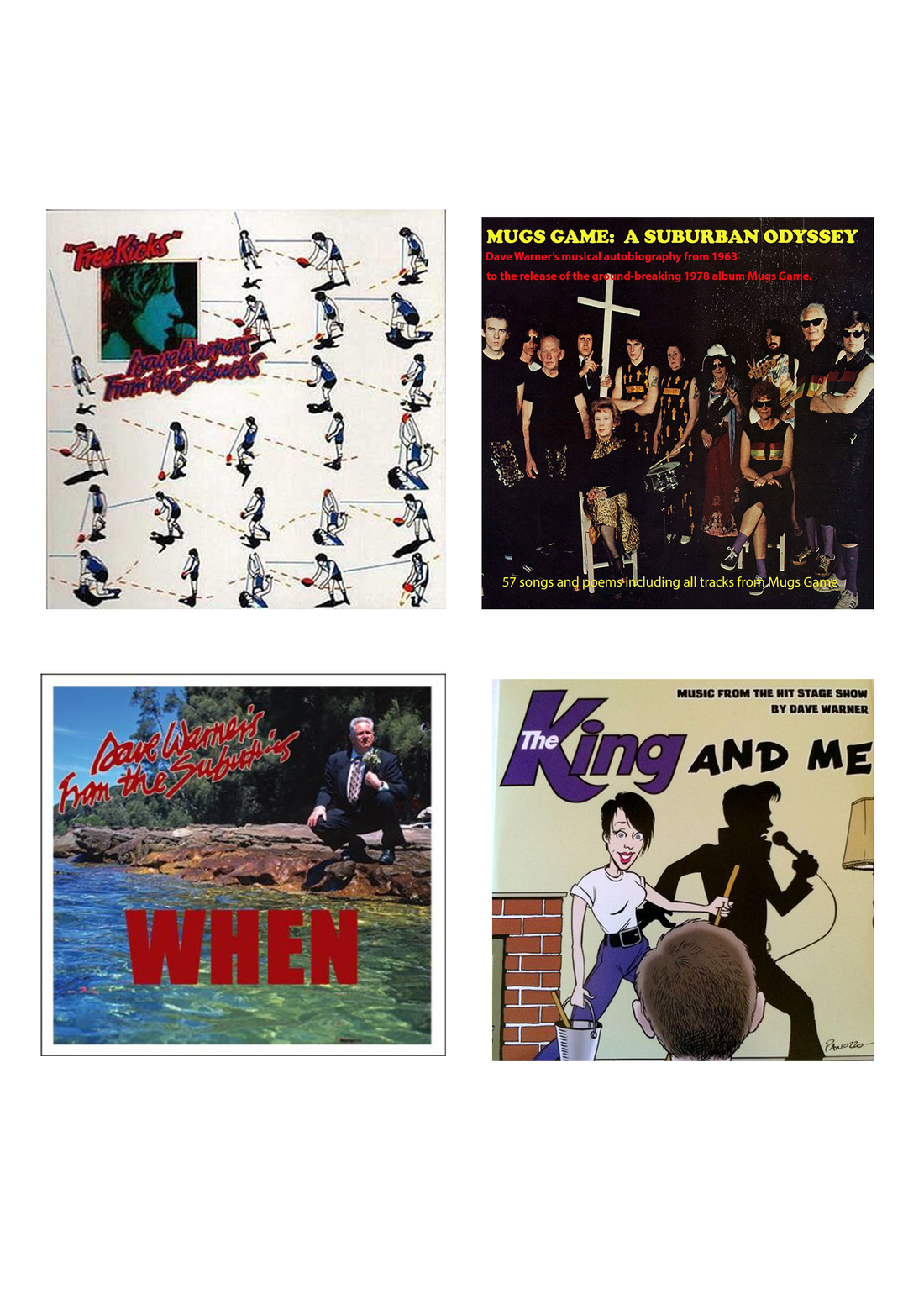 Limited Time Bundle Offer – Dave Warner From The Suburbs